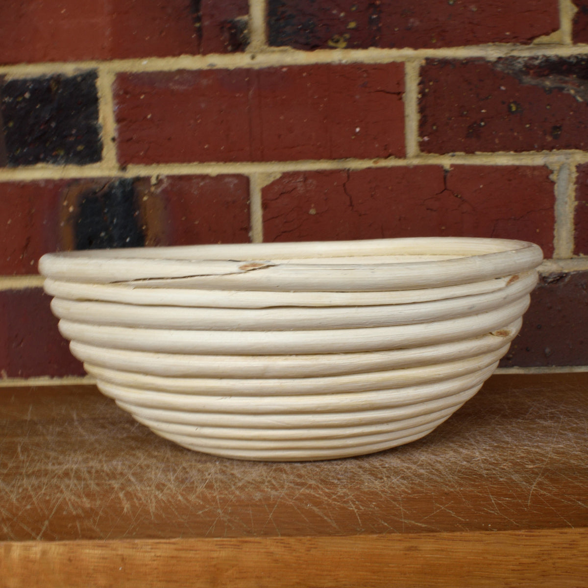 Round banneton proofing basket (natural rattan with liner) – Baker's ...